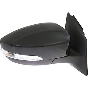 Kool Vue Driver & Passenger Side Power Heated Mirrors for Ford Focus 2015-2016 With Signal Light & Spotter Glass Paintable Sedan