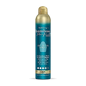 OGX Bodifying + Bamboo FiberFull Big Hair Spray 64033, 8 Ounce