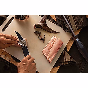 Dalstrong Fillet Knife - 6 inch - Shadow Black Series - Black Titanium Nitride Coated - High Carbon 7CR17MOV-X Vacuum Treated Steel - Meat, Boning Knife - Kitchen Knife - Sheath - NSF Certified