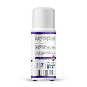 BHRT Naturals Progesterone Cream 7500mg Bioidentical USP Natural - 90 Day Supply, USA Made, Pharmacist Formulated, Non-GMO Menopause Relief – TTC PCOS Supplement (1 Bottle)