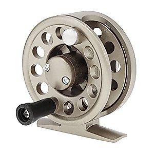OriGlam Fly Fishing Reel Fishing Wheel, Fly Ice Fishing Reel Spinning Fishing Reels, Powerful Lightweight Spinning Reels for Freshwater Saltwater (Grey)