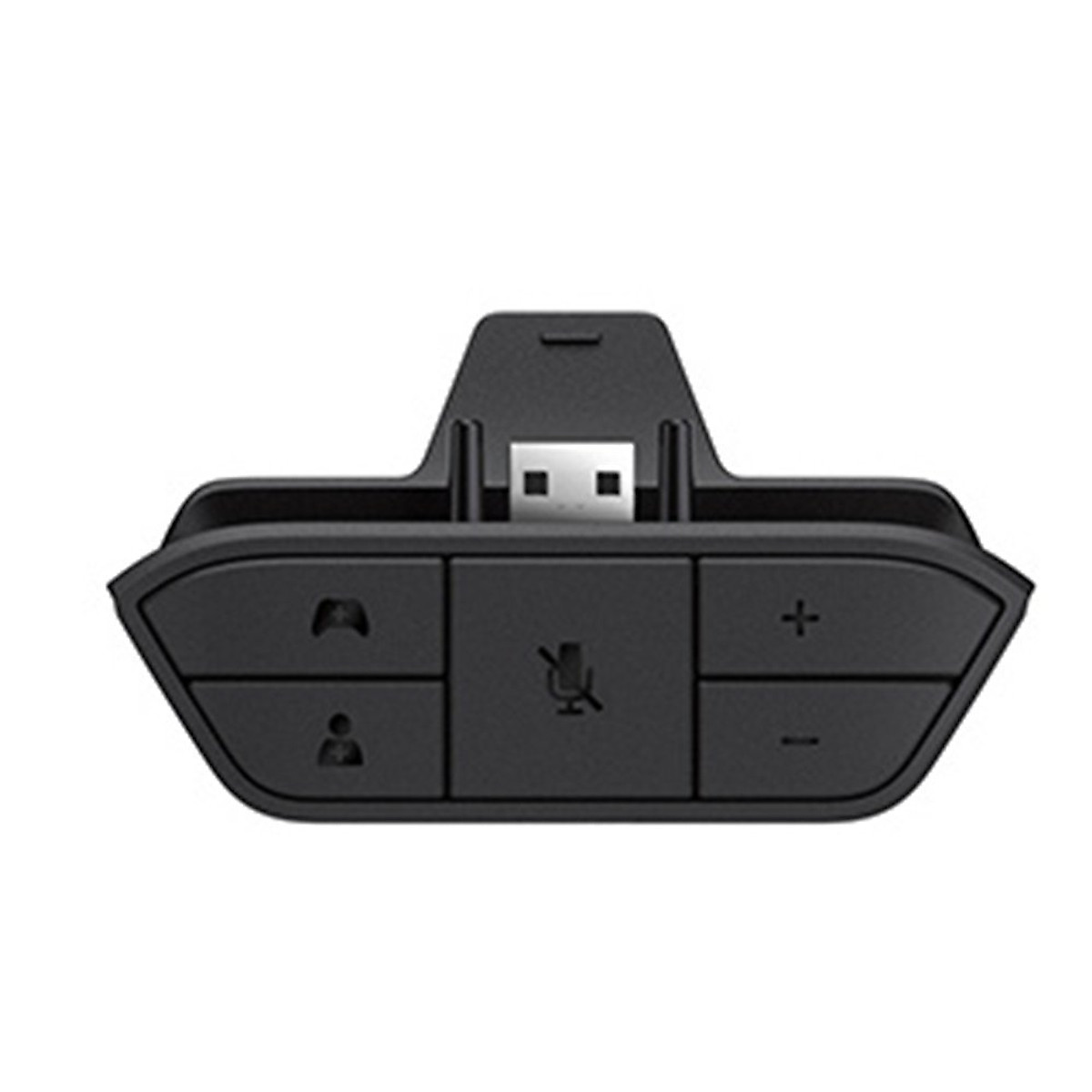 Headset Audio Mic Stereo Earphone Adapter for Xbox One Controller - Black