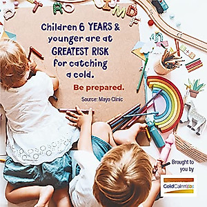 Boiron ColdCalm Kids Pellets for Relief of Common Cold Symptoms Such as Sneezing, Runny Nose, Sore Throat, and Nasal Congestion - 2 Count (160 Pellets)