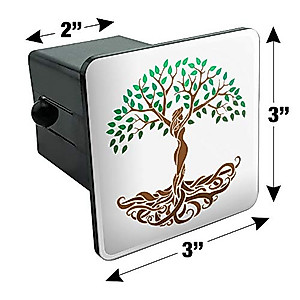 Tree of Life Mother Nature Tow Trailer Hitch Cover Plug Insert