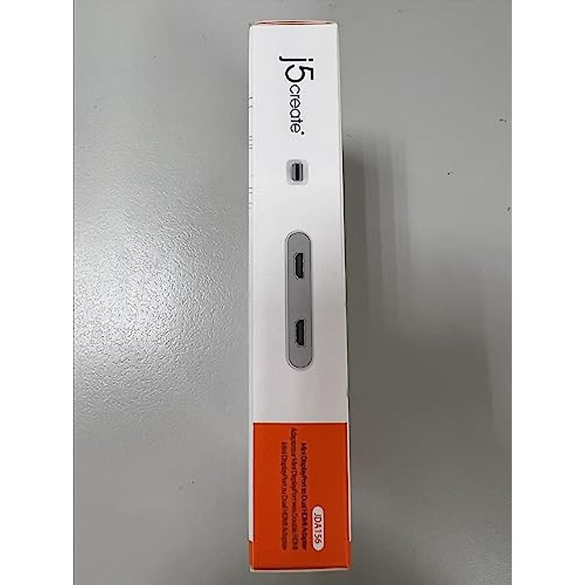 j5create Mini DisplayPort to Dual 4K HDMI MST Adapter, Compatible with Microsoft Surface Pro 2, Surface Book, HP OMEN 15-CE051NR and More (JDA156)