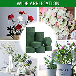 CCINEE Round Floral Foam,Wet Florist Foam Block Flower Arrangement Supplies for Craft Project,Pack of 20