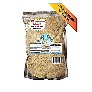 Wormy Worms Premium Mealworm Superworm Bedding Chow Commercial Breeding Facility Recipe (Premium Mix 4lb)