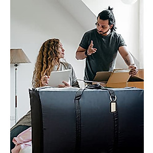 3 Pack Oversized Moving Bags with Zippers & Carrying Handles,Organizer Bag,Carrying Bag,Camping Bag,Heavy Duty Storage Tote For Clothing Storage,College Moving,Moving Supplies(Black)