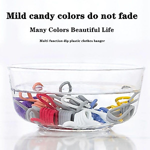 30Pack Chip Clips, 2 Inch, Vibrant Colors, Utility Steel PVC-Coated Clips，Food - Paper Holder, Clothesline Clip for Laundry Hanging, Kitchen Bags, Multipurpose Clothes Pins