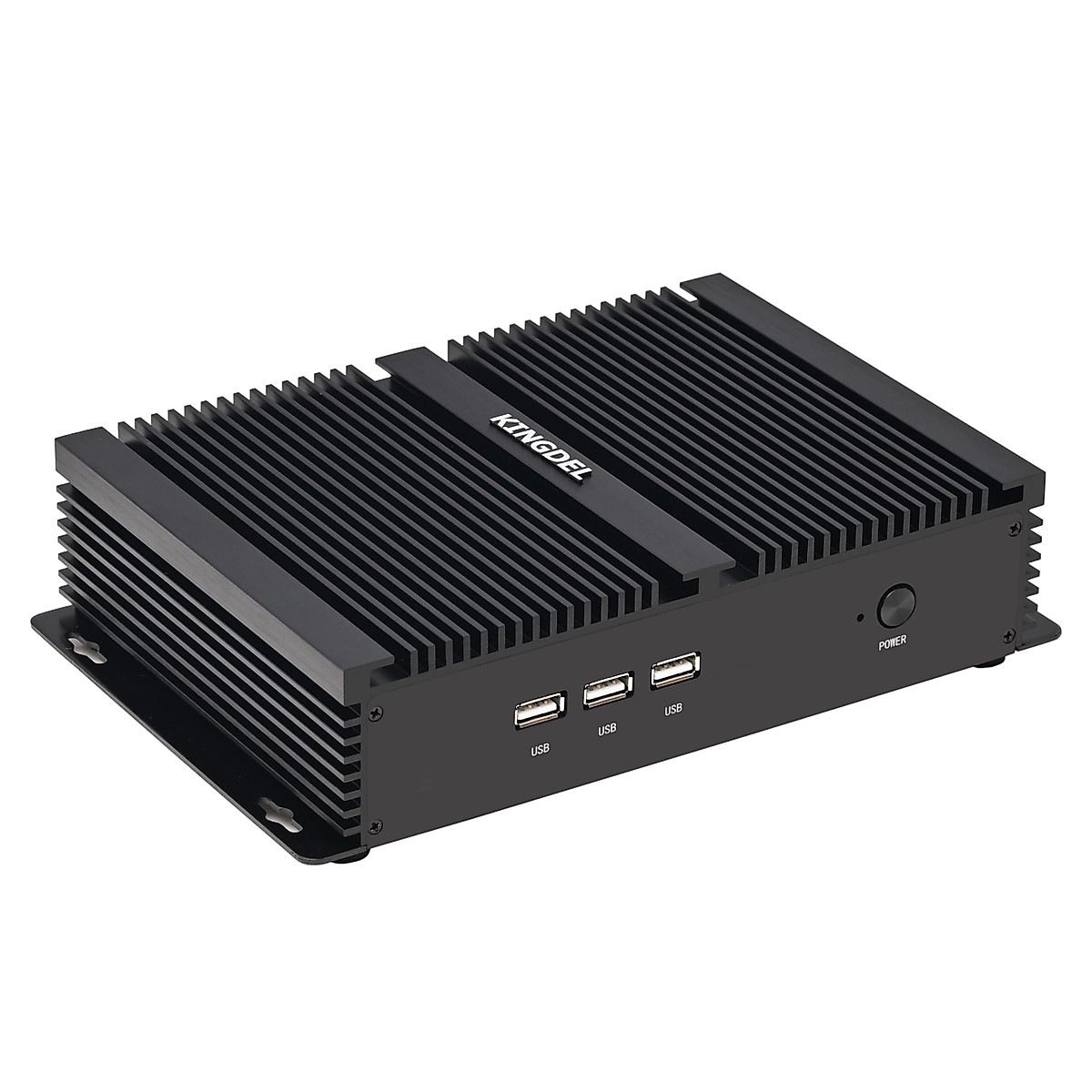 KINGDEL Powerful Fanless Mini PC with Intel i7 12th Gen. 10 Cores 4.7Ghz CPU, 16GB RAM, 1TB NVMe SSD, Wi-Fi 6E + BT 5.2, 4K: 4096 x 2304, HD Port, Gigabit Ethernet, W-11 Pro