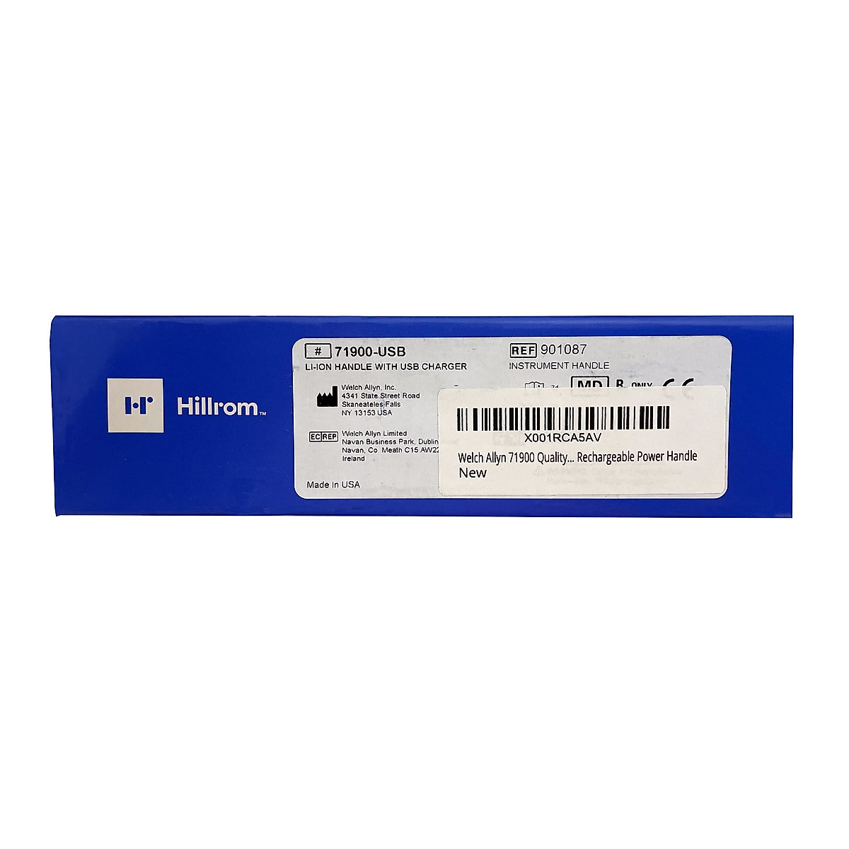 Welch Allyn 71900 Quality Medical Diagnostic Products 3.5 V Lithium Ion Rechargeable Power Handle