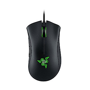 Razer DeathAdder Chroma - Multi-Color Ergonomic Gaming Mouse - 10,000 DPI Sensor - Comfortable Grip - World's Most Popular Gaming Mouse