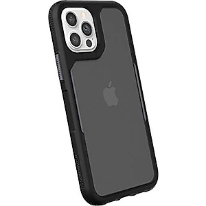 Griffin Survivor Endurance GIP-056-BKG Protective Case for iPhone 12 & 12 Pro - Black/Grey