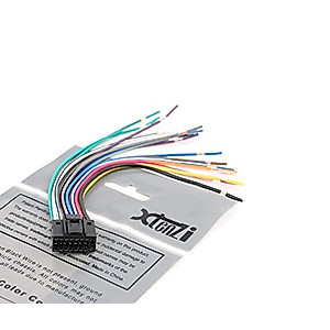 Xtenzi Aftermarket Replacement Harness Compatible with Kenwood KDC-MP342U KDC-MP345U DDX-318 DDX-319 DDX-418 DDX-419 DDX-719