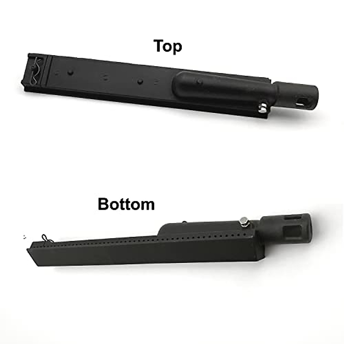 Direct Store Parts Kit DG223 Replacement for Jenn Air Gas Grill Repair Kit Gas Grill Burner and Heat Plate- 3 Pack (Cast Iron Burner + Porcelain Steel Heat Plates)