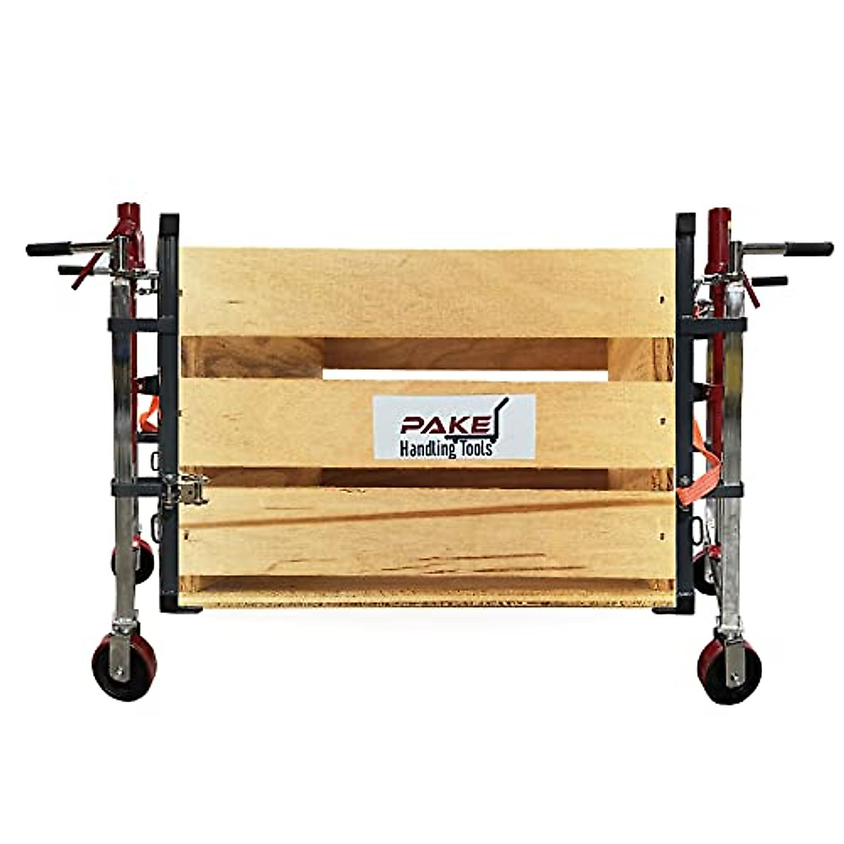 Hydraulic Furniture Mover Equipment Mover Crate Mover (Set of 2),Heavy Duty Moving Dolly, 3960 lbs Capacity, Pake Handling Tools (Regular Handle)