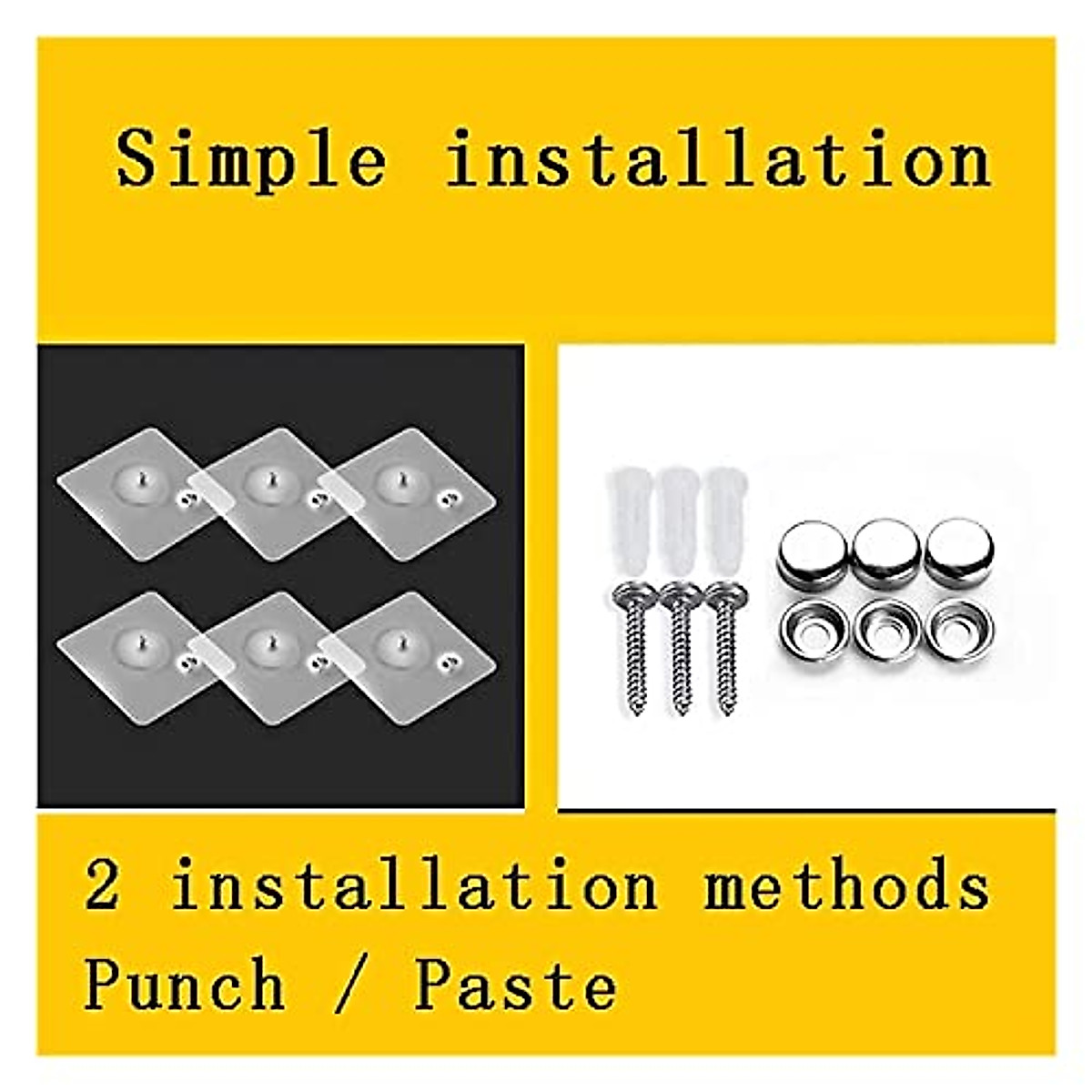 XMCX 50-80cm Laundry Drying Rack Airer -Wall Mounted - Retractable - Clothes Dryer Collapsible Folding Towel Shelf with Hooks Washing Line Easy Storage (Color : 5 Hook, Size : 80cm)