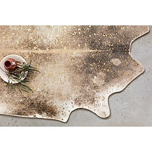 Loloi II Odessa Collection ODE-01 Accent Rug 3'-10" x 5' Mocha/Sand Rectangular 0.25" Thick