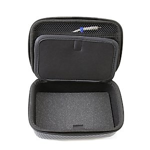 CASEMATIX Lavalier Mic Case Compatible with Kimafun 2.4g Wireless Microphone and Accessories - Includes Hard Case Only