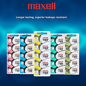 Maxell SR927SW 395 D395 SR57 SR927 Silver Oxide Watch Battery