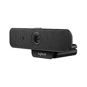 Logitech C925-e Webcam with HD Video and Built-In Stereo Microphones - Black