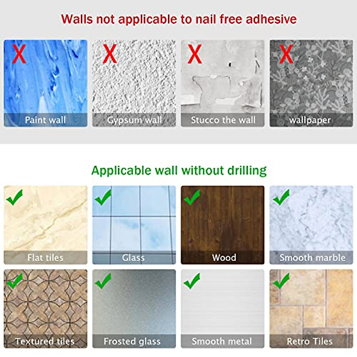 KISUFU Shower Caddy,Shower Shelf,Adhesive Shower Organizer No Drilling,Bathroom Storage Organizer,Large Capacity Shower Shelves,Bathroom and Kitchen Storage-2pck（gray）