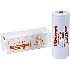 Carley Lamps 3 72300 Replacement for Welch Allyn 72300 Batteries 3.5V