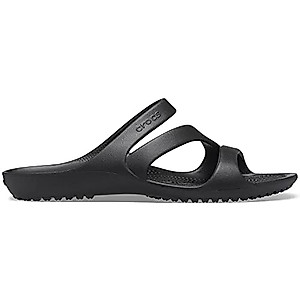 Crocs Women's Kadee II Sandals, Black, 7