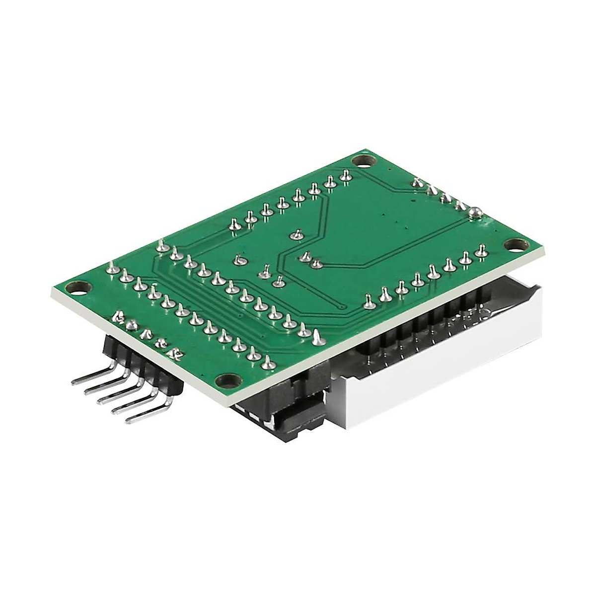 ACEIRMC 2PCS MAX7219 Dot Matrix Display Module Single-Chip Control LED Module DIY Kit for Arduino with 5pin Line (A)