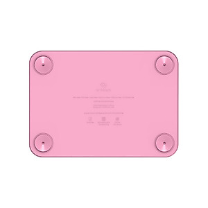 Dr. Betty’s - Food Grade Silicone Placemat/Play Mat with Super Suction and Raised Edges to Contain Messes for Babies + Toddlers + Kids | Non-Slip, Dishwasher Safe (Pink)