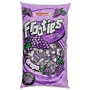 Tootsie Rolls Frooties Grape Candy (360 Count), 38.8oz