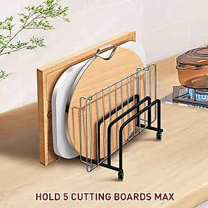 Cutting board organizers (1.0 and 0.6 inch wide slots), cutting board holders, cutting board racks, cutting board storage, biscuit sheets, bakeware organizers for cabinets…