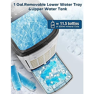 TEMEIKE Portable Air Conditioner, 3-IN-1 Evaporative Air Cooler Windowless, 4 Modes & 3 Speeds Personal Swamp Cooler w/Humidifier, Remote & 12H Timer, Evaporative Cooler for Room Home Office, 22-Inch