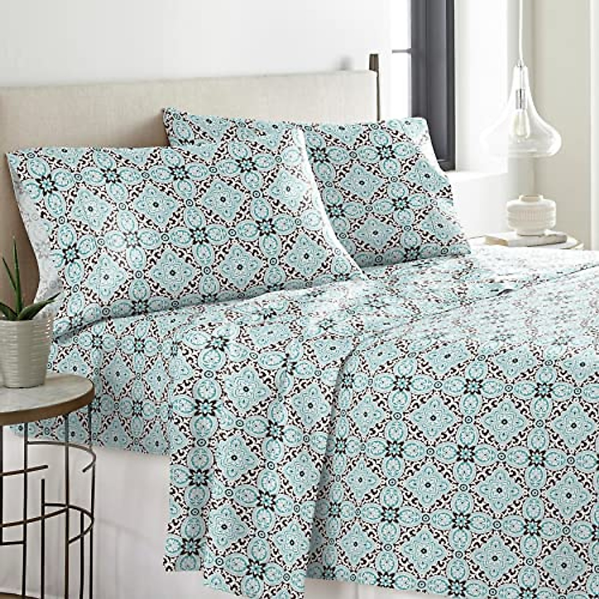 Pointehaven Flannel 170 GSM Sheet Set,King Ankara