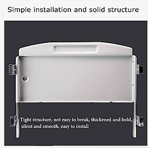 OM-PDD Slide Out Keyboard Tray Under Desk, 360° Hidden Mouse Pad, No Drill, Metal Steel Under Desk Tray, Silent, Smooth, Strong Load-Bearing, Strong and Stable