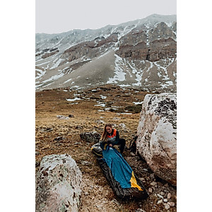 Sierra Designs Backcountry Bivy Bag for Backpacking, Camping, Bikepacking and Mountaineering, Ultralight, Minimalist Waterproof/Breathable Top Fabric (Regular)