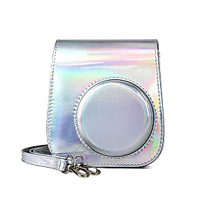 Kimyoaee Accessories Bundle Kit Set for Fujifilm Instax Mini 11 Films Accessory Include Camera Case, Film Stickers, Desk Frames, Hanging Frame, Clips with String