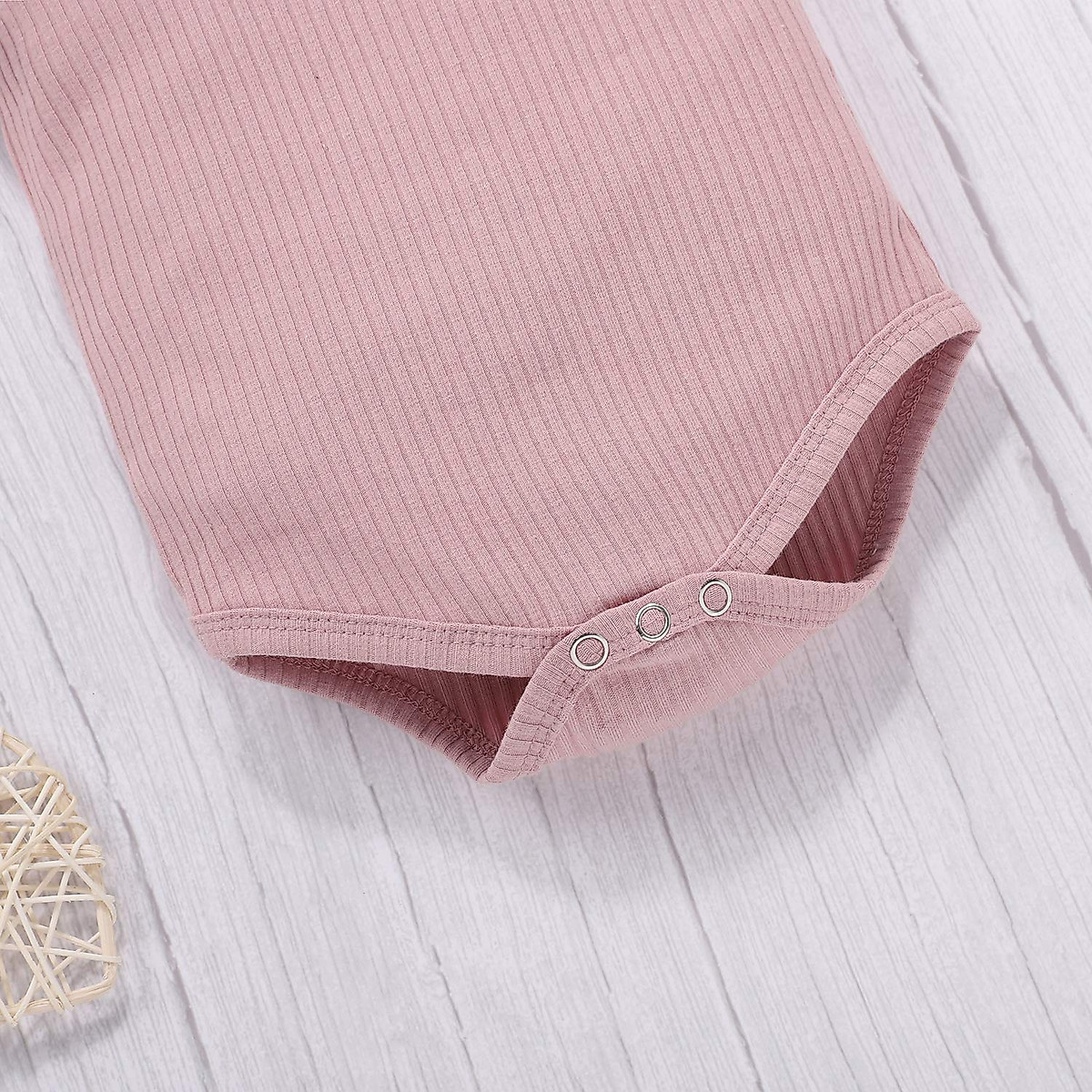 EQSJIU Newborn Baby girl outfits infant rompers 0-3 months summer clothes pants cotton bow headband pants shorts 3pcs set pink blue