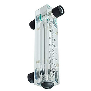 Xnrtop 0.05-0.5GPM 0.2-2LMP Tubig Liquid Daloy ng Metro Flowmeter 1/2 PT Thread