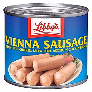 Libby's Vienna Sausage in Chicken Broth, Canned Sausage, 4.6 OZ (Pack of 24)