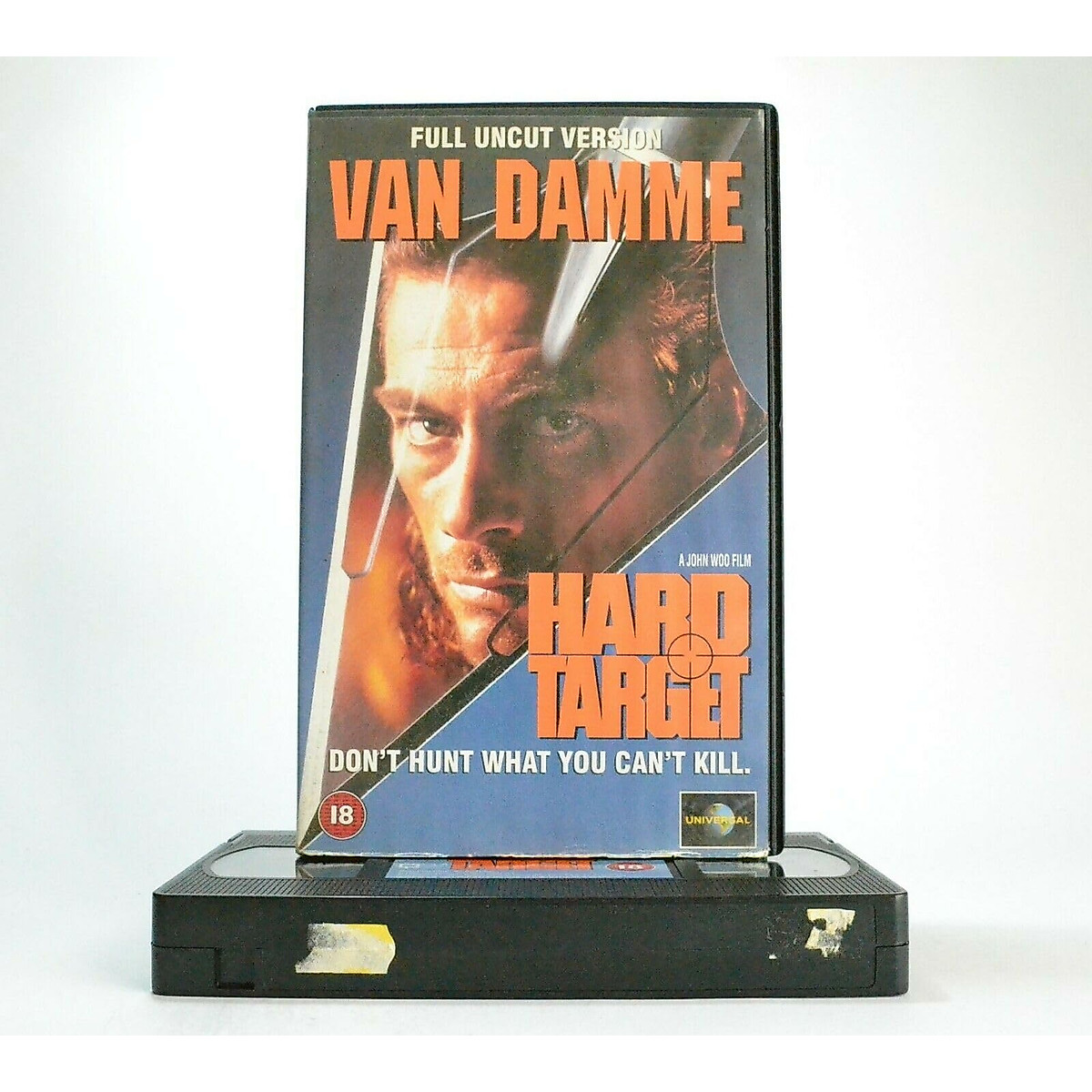 Hard Target (1993); [John Woo] Action - Large Box - Van Damme - Pal VHS