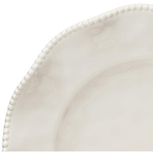 Certified International Perlette Cream 12 pc Melamine Dinnerware Set, Service for 4