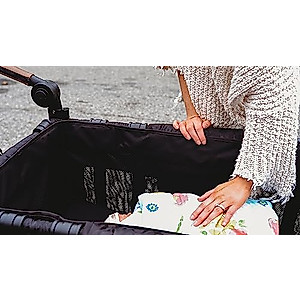 WONDERFOLD Stroller Wagon M1 Luxe Baby Lounger - Comfortable and Easy to Install with Removable Baseboard for Easy Cleaning, for Use with M1 Model Only