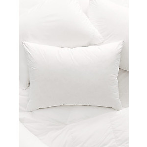 BOLL & BRANCH Down Alternative Pillow - Medium, King - Cooling Shell - Hypoallergenic Primaloft Luxury Down Alternative Fill - Superior Support