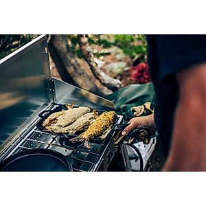 Camp Chef Mountaineer Aluminum Cooking System, Silver, MS40AX