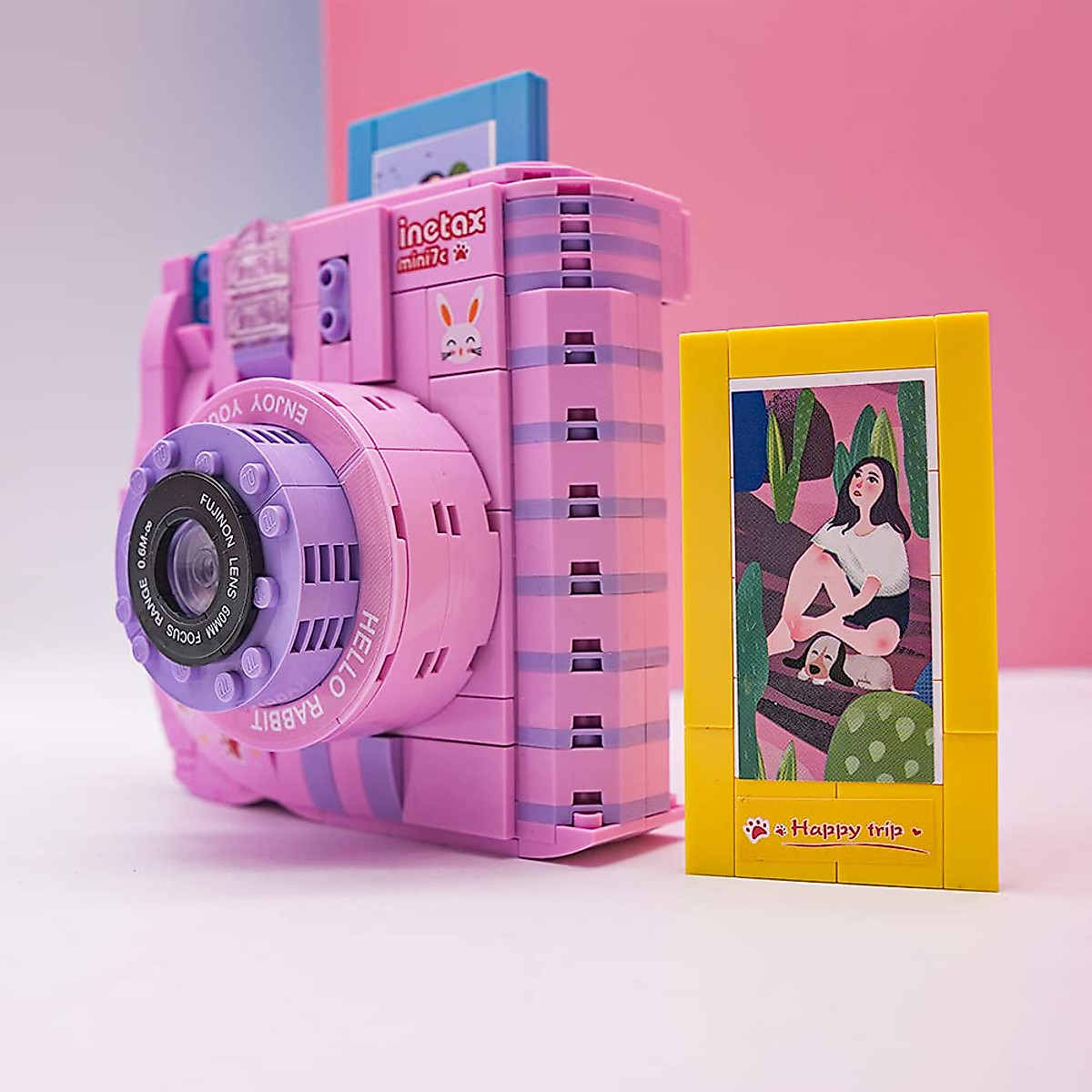 NC Uvini Building Blocks Camera, DIY STEM Toys, Building Construction Brick Set Best Gift for Kids, Teens or Adult 628pcs