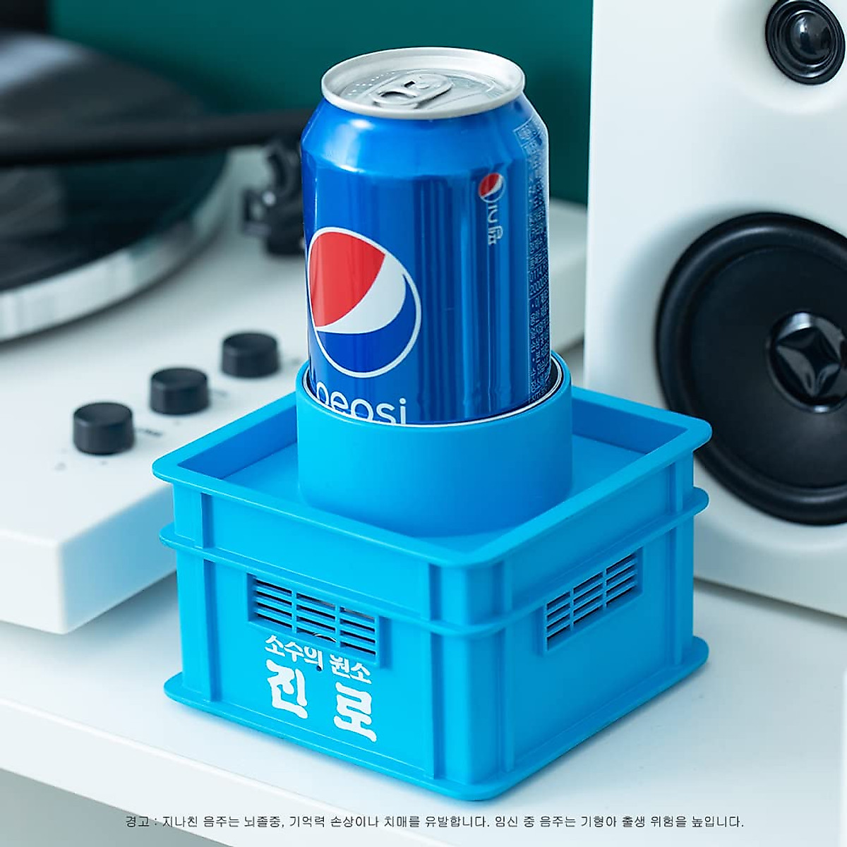 Jinro Soju Cooler Electric Cooler Can Cooler, Insulated Beverage Cooler, Electric Cup Thermocooler, Original Classic Soju Brand Merch, Korea, Soju [OFFICIAL LICENSE]