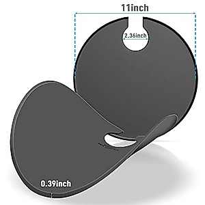 Sous Vide Lid for Precision Cooking - Fits Anova Culinary Sous Vide Precision Cooker, Sous Vide Silicone Lid Fits for Standard 10 1/2" Pot - Helps to lessen evaporation Great for long term cooking