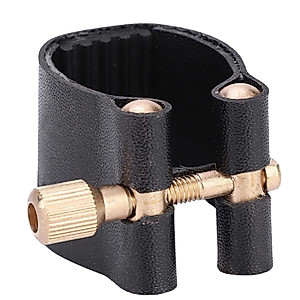 Clarinet Mouthpiece Accessory, Portable Plastic Clarinet Mouthpiece Ligature Clarinet Ligature Clip Fastener Clarinet Accessory for Students Practice Professionals Clarinet,