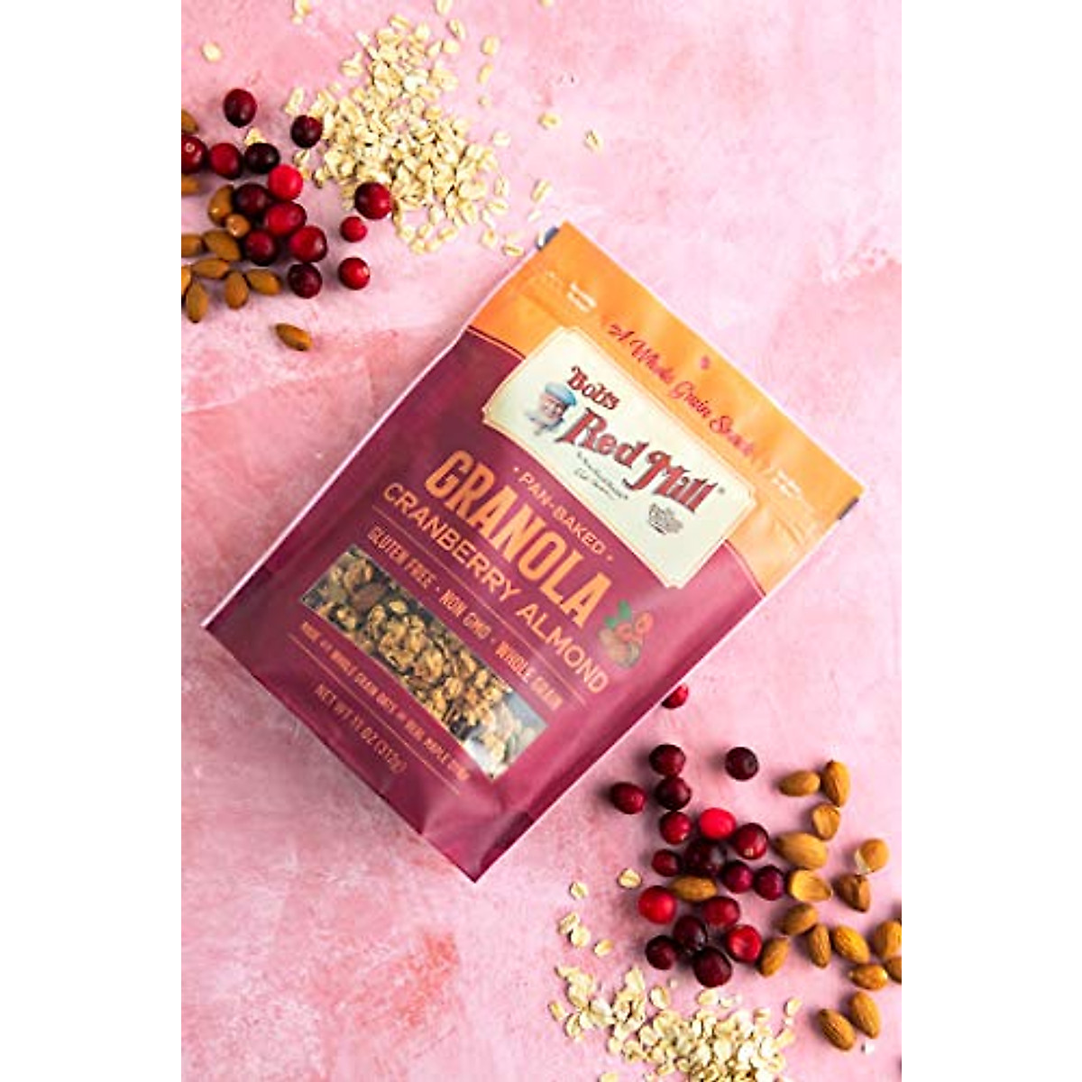 Bob's Red Mill Homestyle Cranberry Almond Granola, 11-ounce (Pack of 6)
